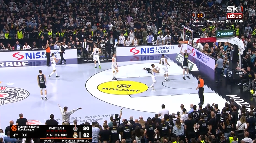 VIDEO: Real usred Beograda uspio slomiti Partizan! - Sportklub