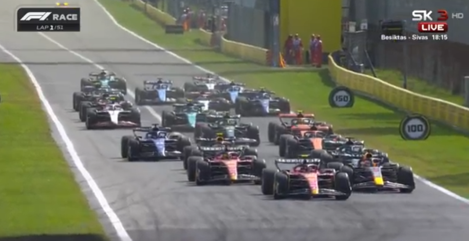 VIDEO: Pogledajte start Formule 1 u Monzi! - Sportklub