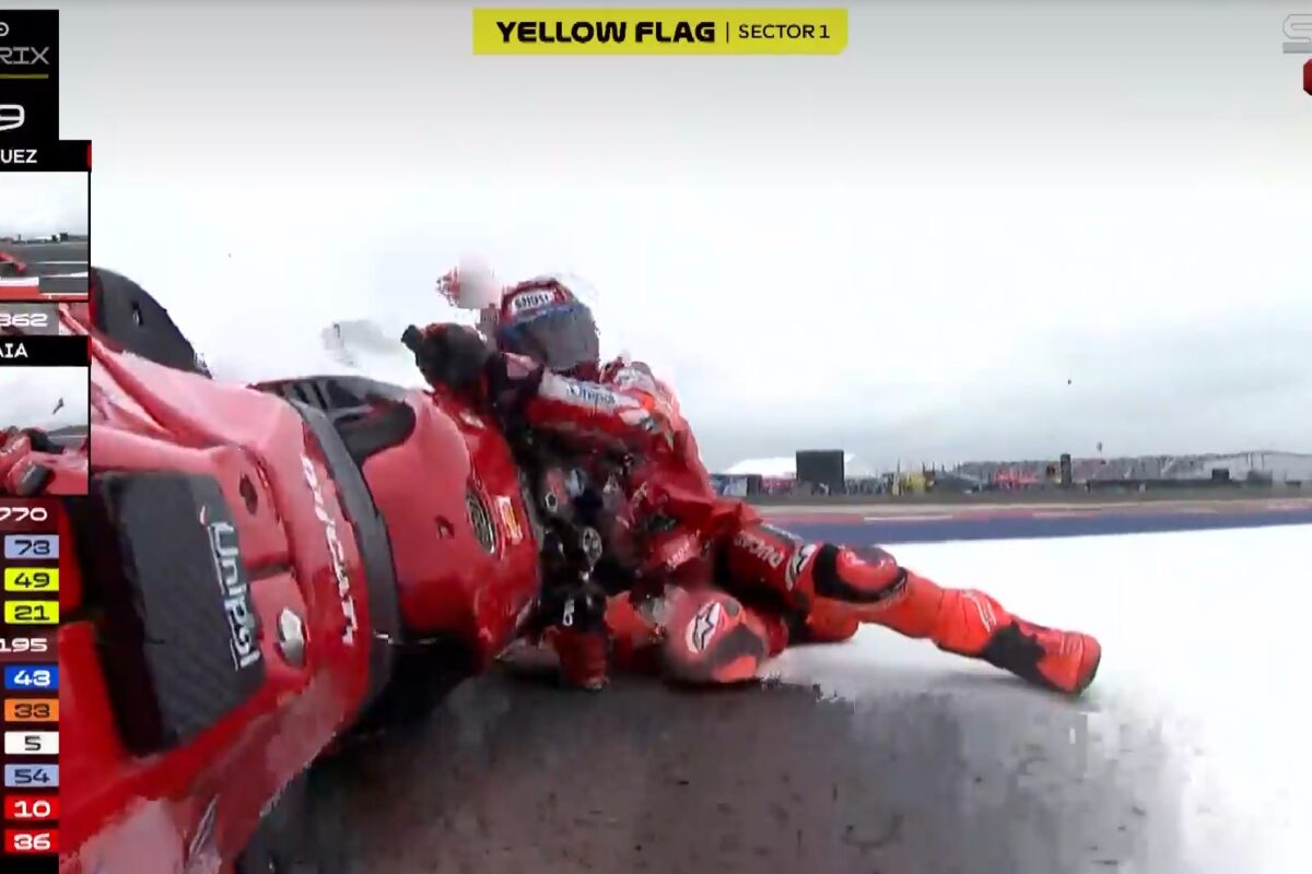 VIDEO / Šok u Austinu! Pogledajte kako je Marquez pao s motocikla i ...